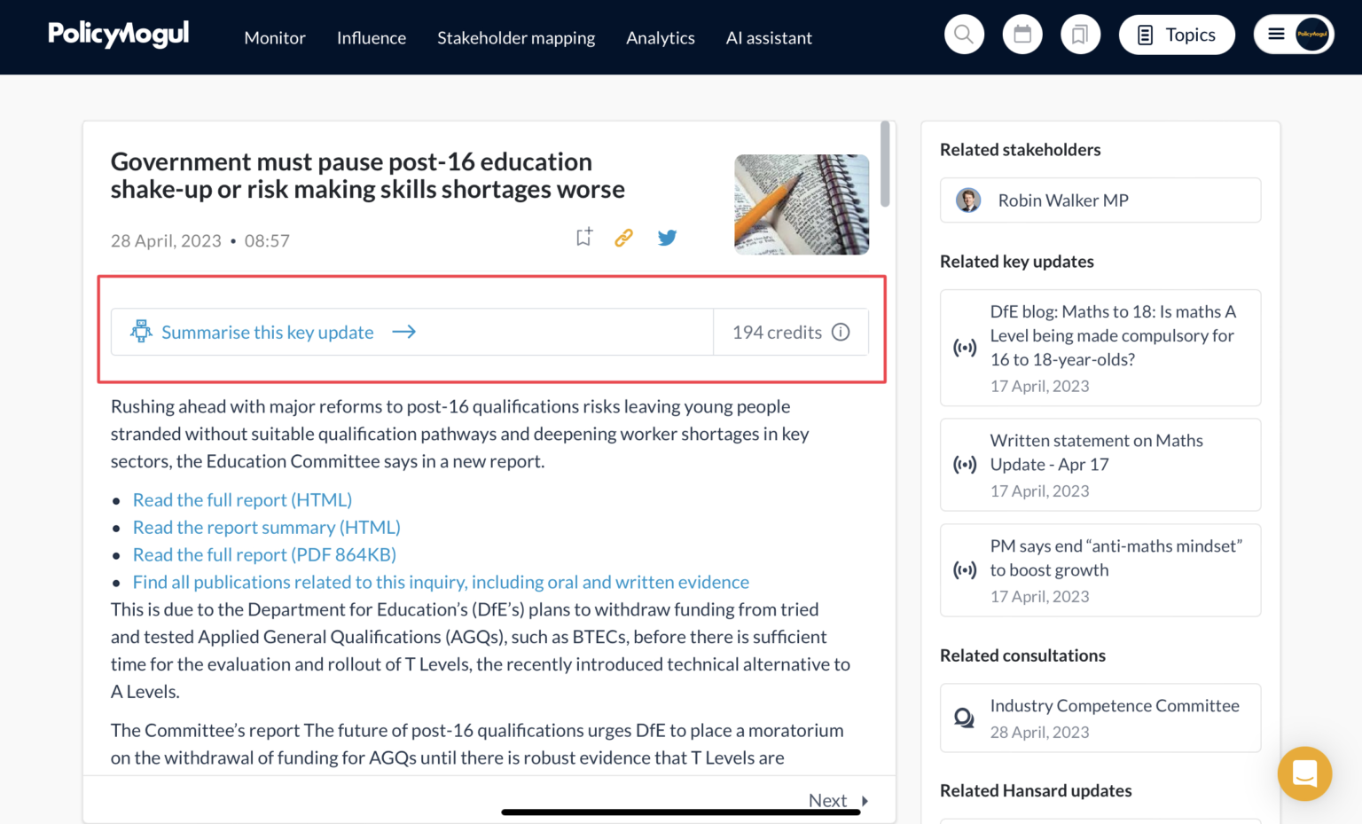 PolicyMogul works with OpenAI to enhance public affairs software with ...